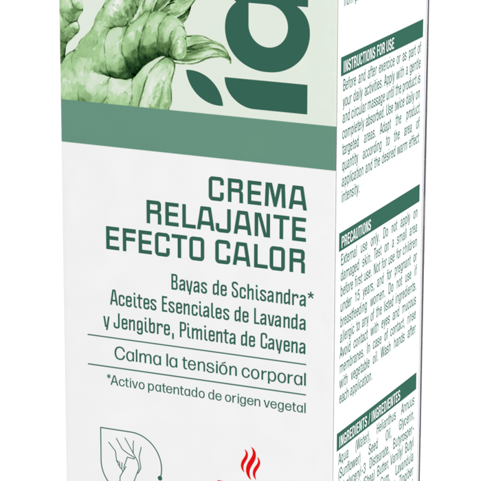Crema Relajante Efecto Calor – Iana by nature Mexique